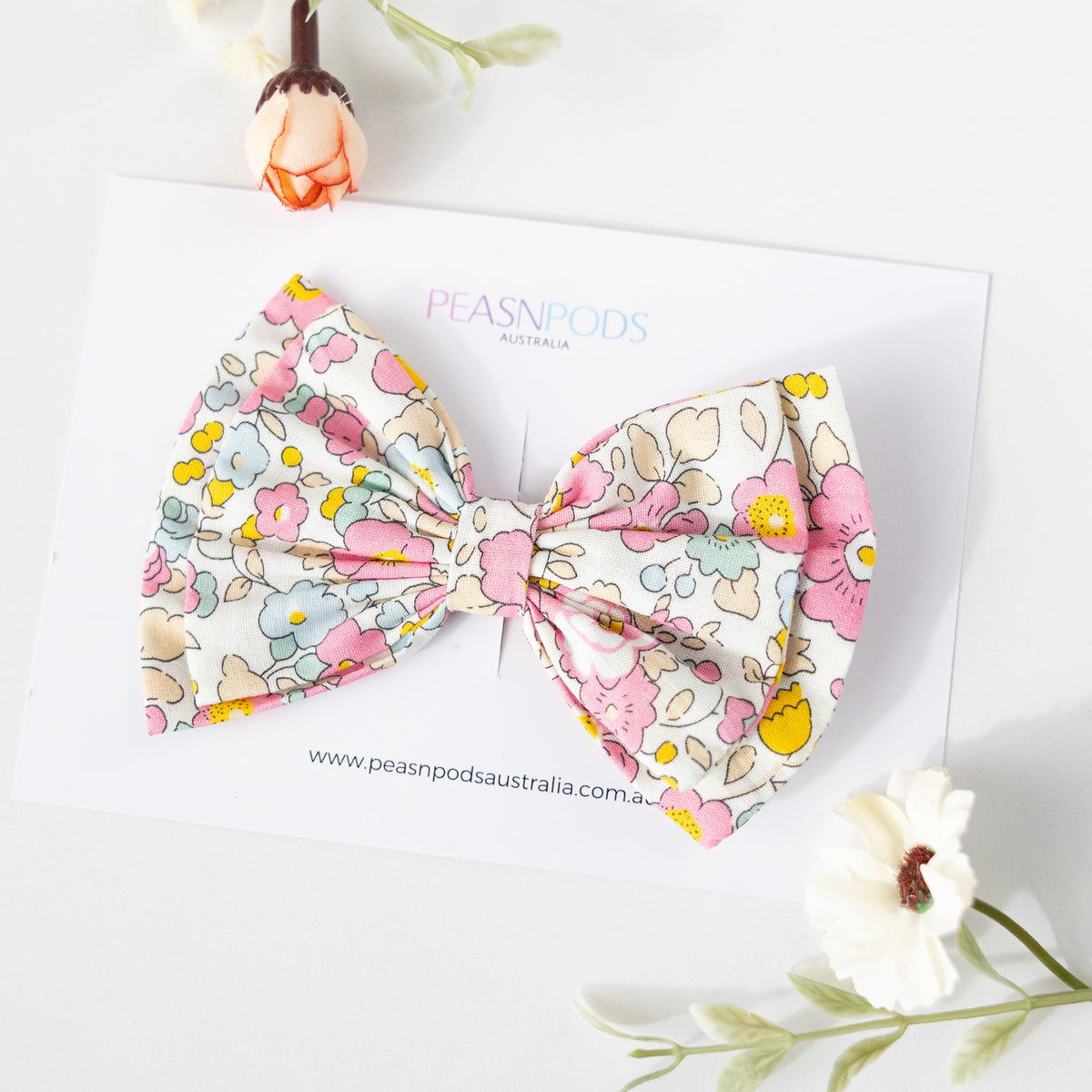 Poppy Bow – peasnpodsaustralia